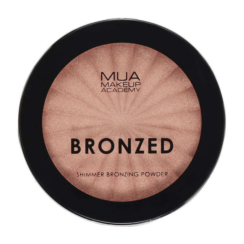 MUA BRONZED MATTE BRONZING POWDER - BRONZED SHIMMER BRONZING POWDER 100 ...